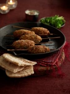 African vegetable and cheese koftas