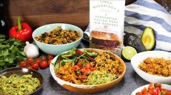 Linda McCartney's Fully Loaded Vegetarian Pulled Pork Burger BOSH! Bowl ...