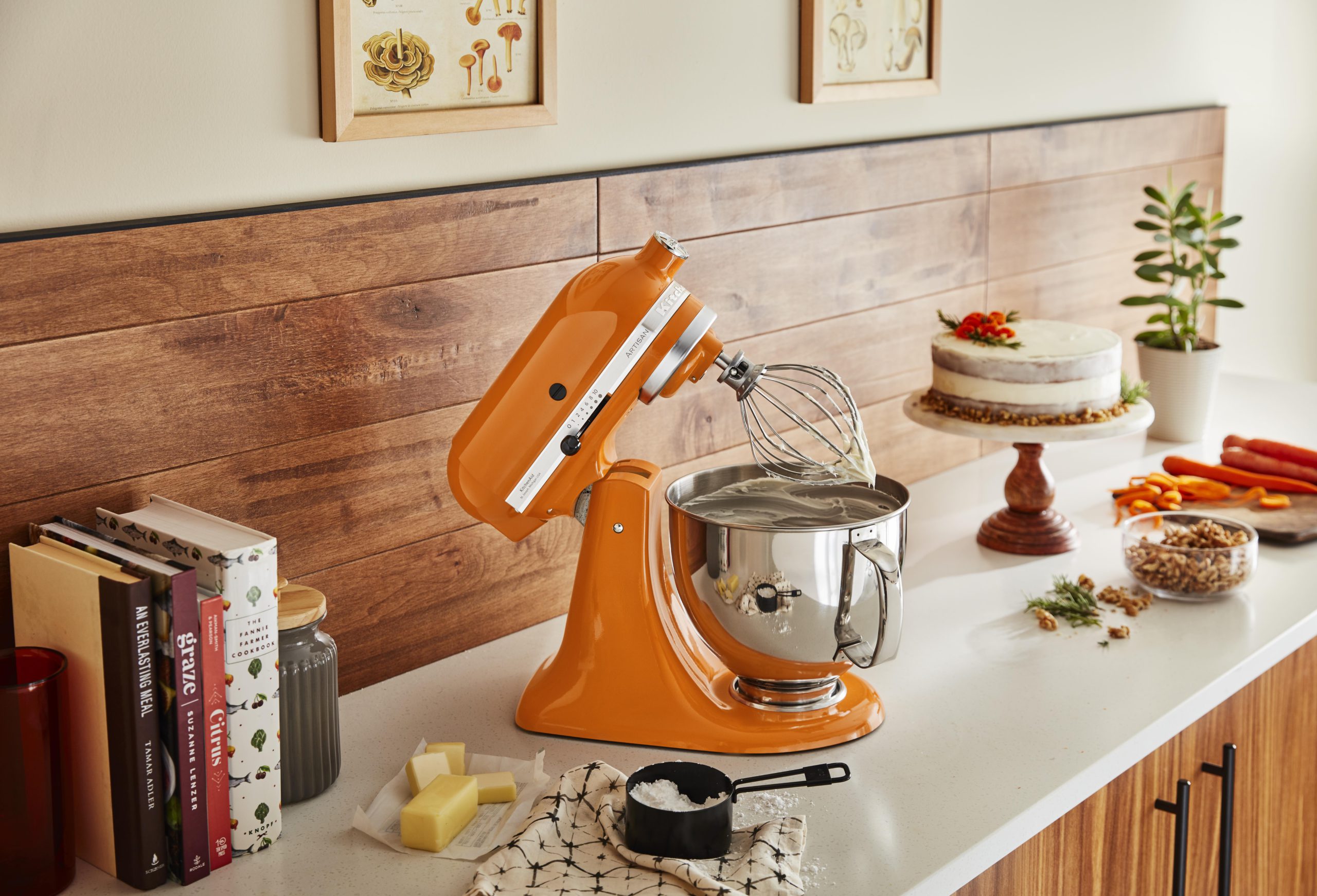 How To Make Carrot & Sweet Potato Cake From KitchenAid