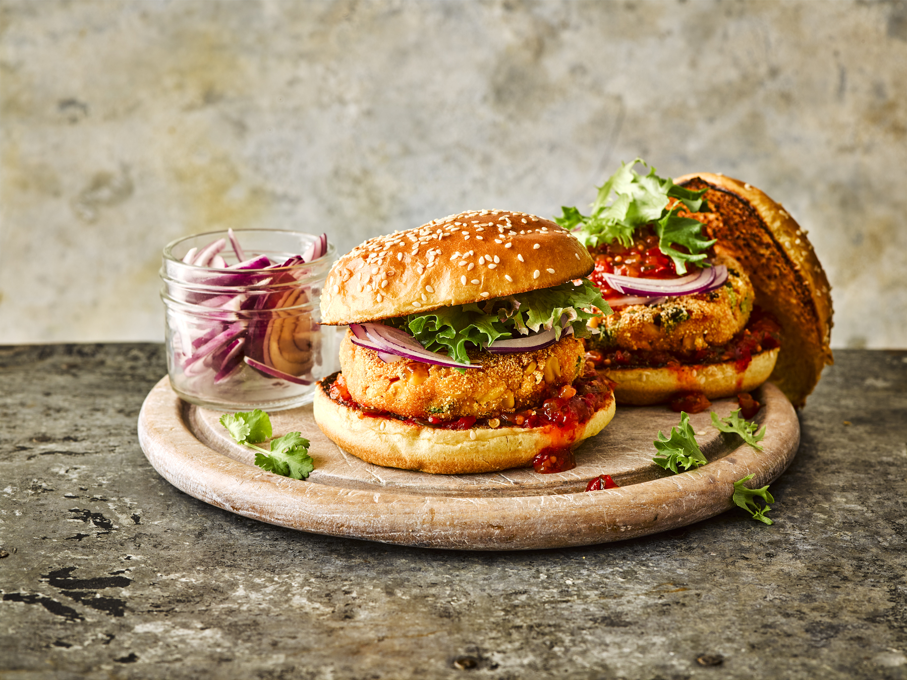New BBQ Recipes from Tracklements: Sweet Potato Burger with ...