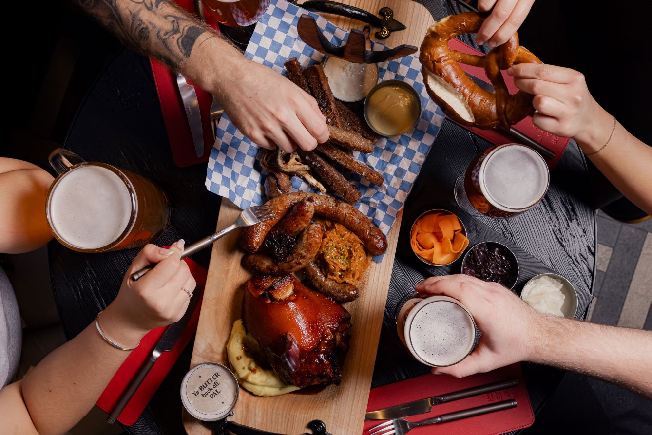 Raise a Stein at Oktoberfest x Two More Beers