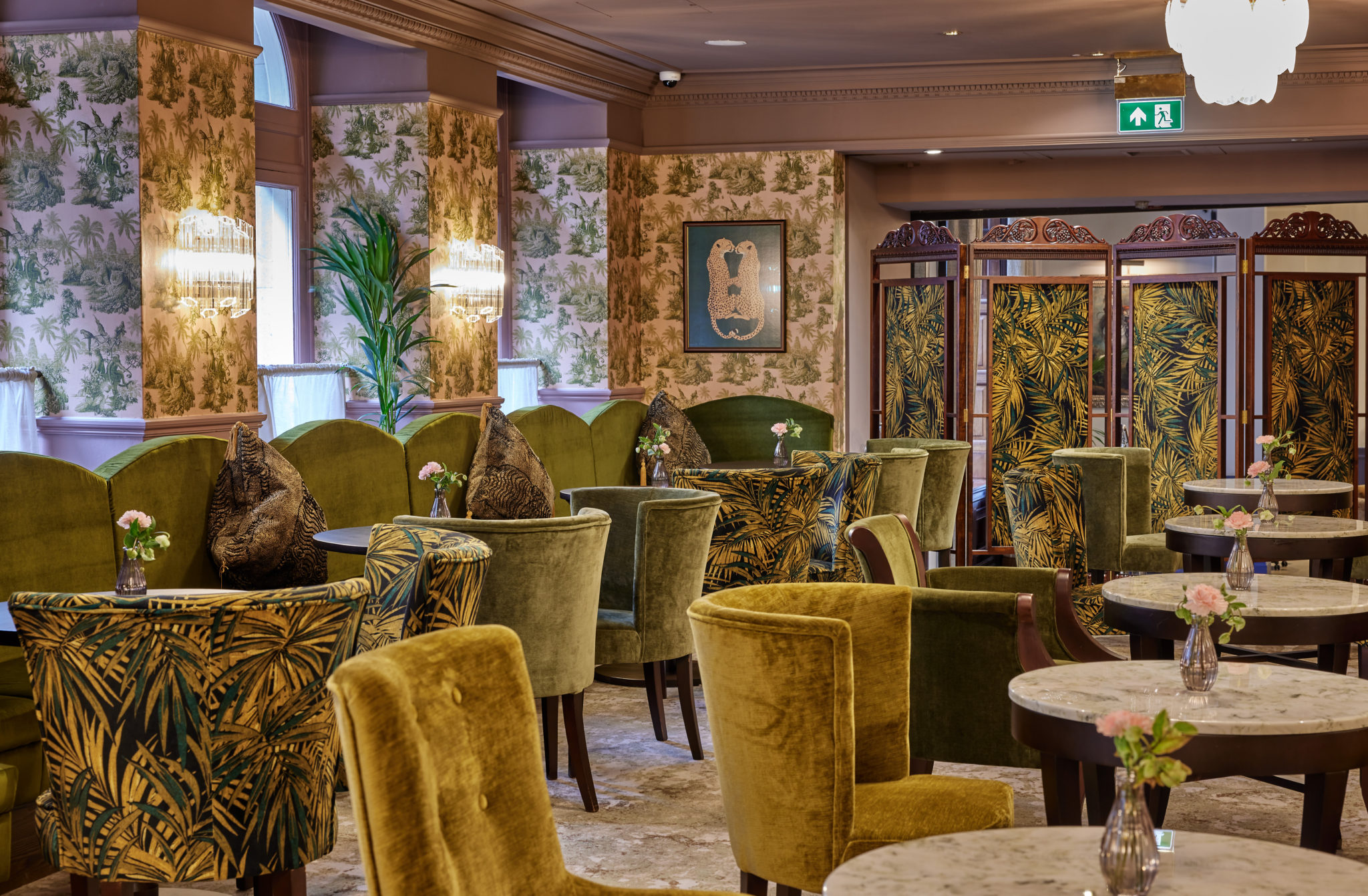 The Green Parlour, Afternoon Tea at The Royal Horseguards Hotel